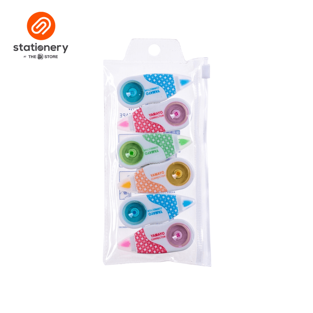 Yamayo Mini Correction Tapes Pack of 6 – SM Stationery