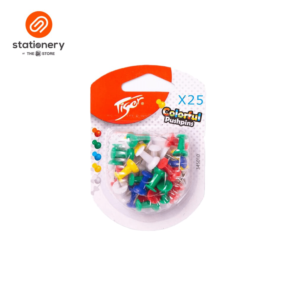 Tiger Push Pins Pack of 25 – SM Stationery