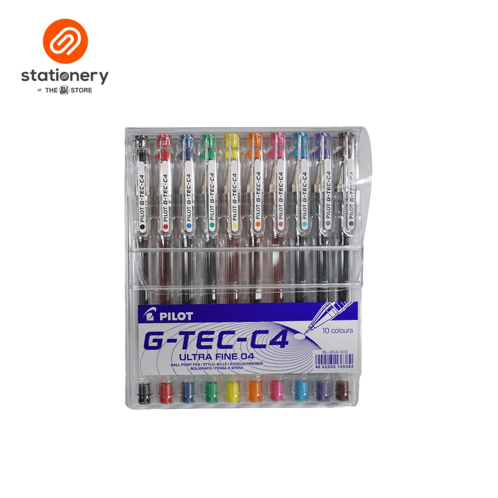 Pilot G-Tec C4 Pen 10 colors – SM Stationery
