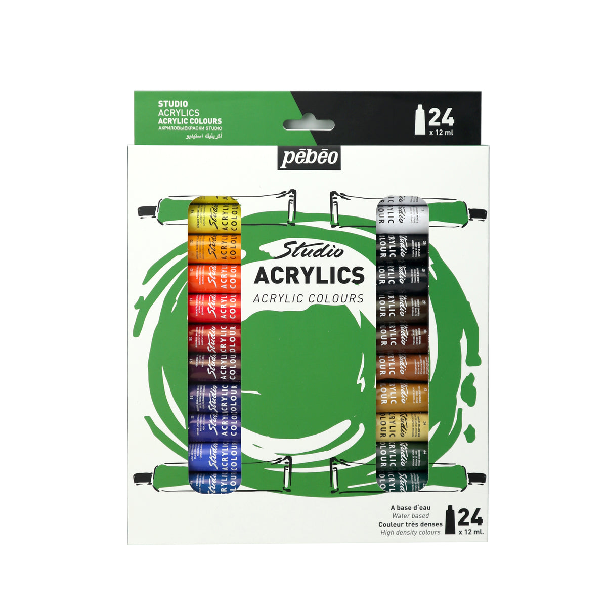 Pebeo Studio Acrylics 12ml – SM Stationery