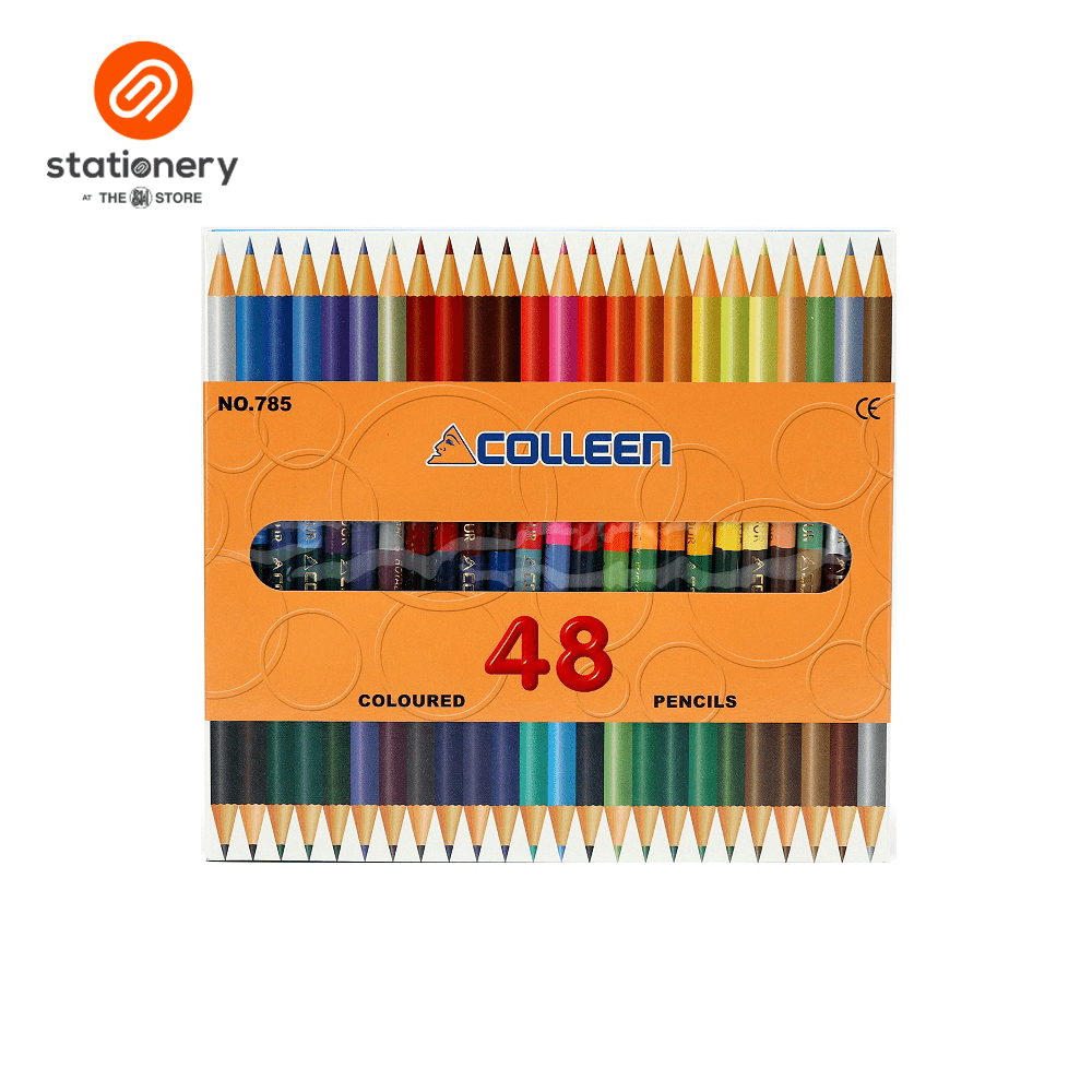 Colleen Dual Tip Color Pencils 785 24x48 Colors – SM Stationery
