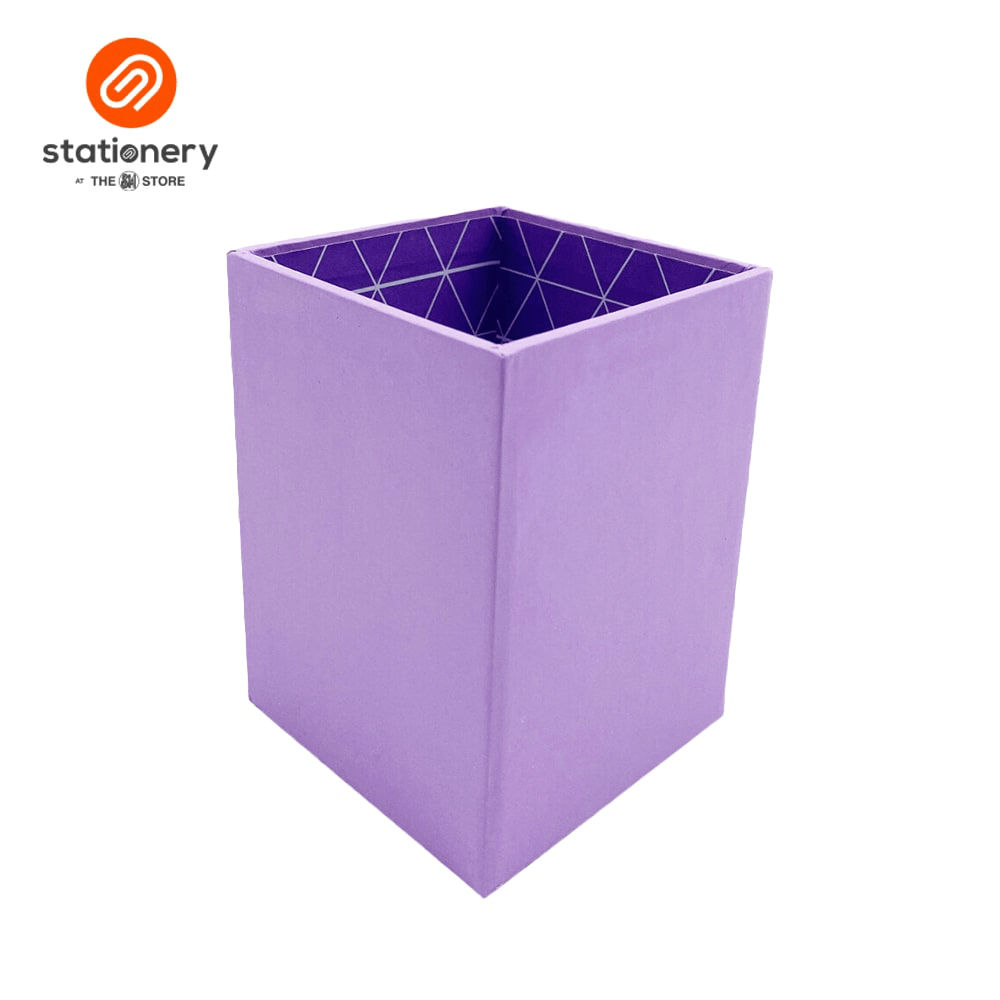 Pen Holder Square Geometric Design – SM Stationery