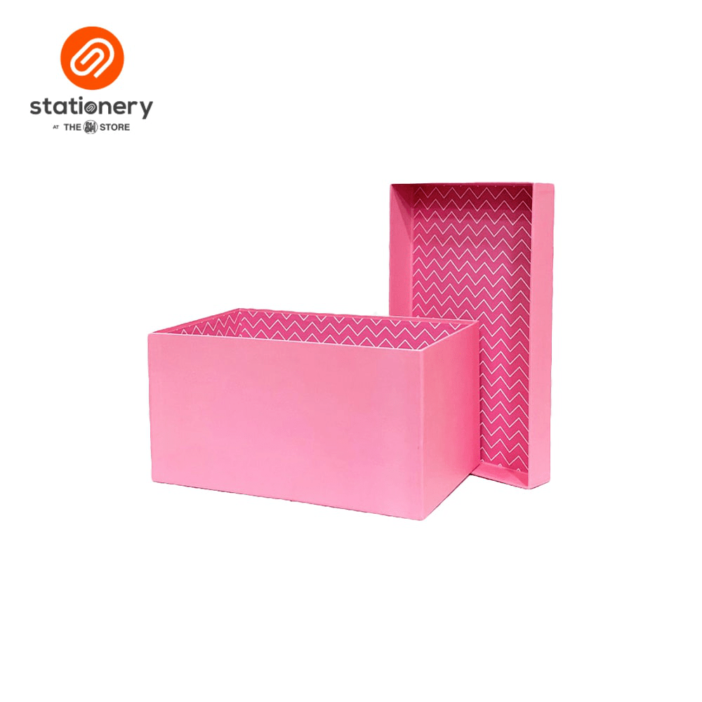 Shoebox Geometric Design – SM Stationery