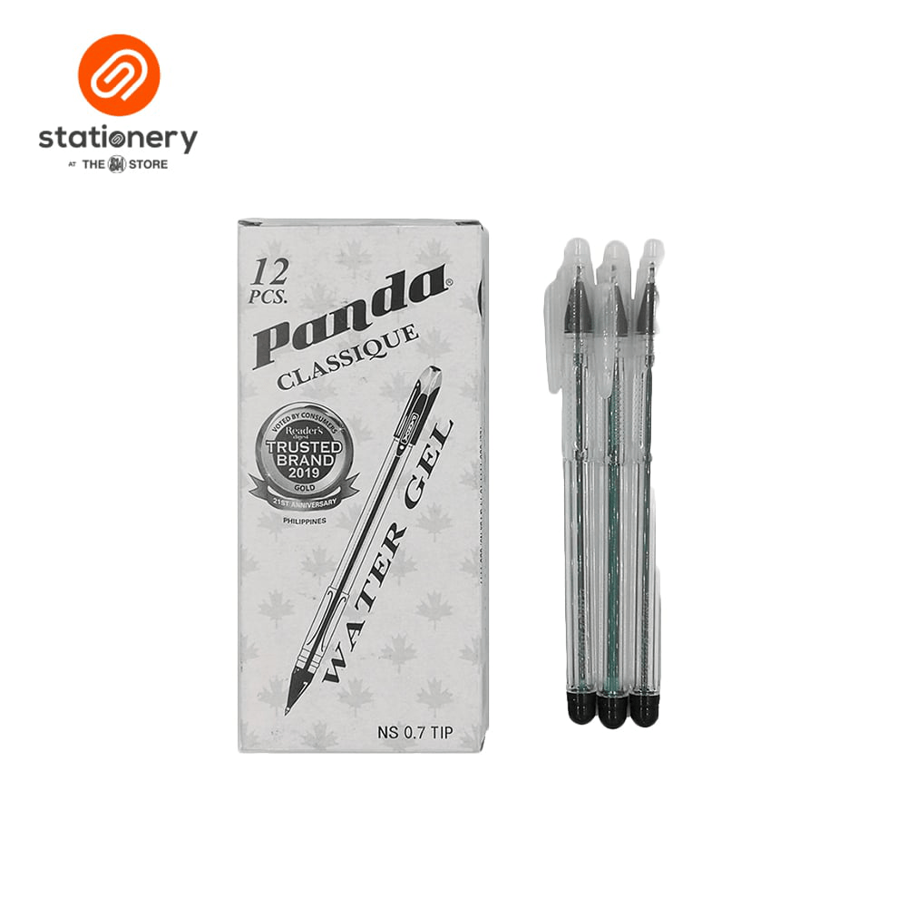 Panda Classique Ball Pen Box of 12 Black – SM Stationery
