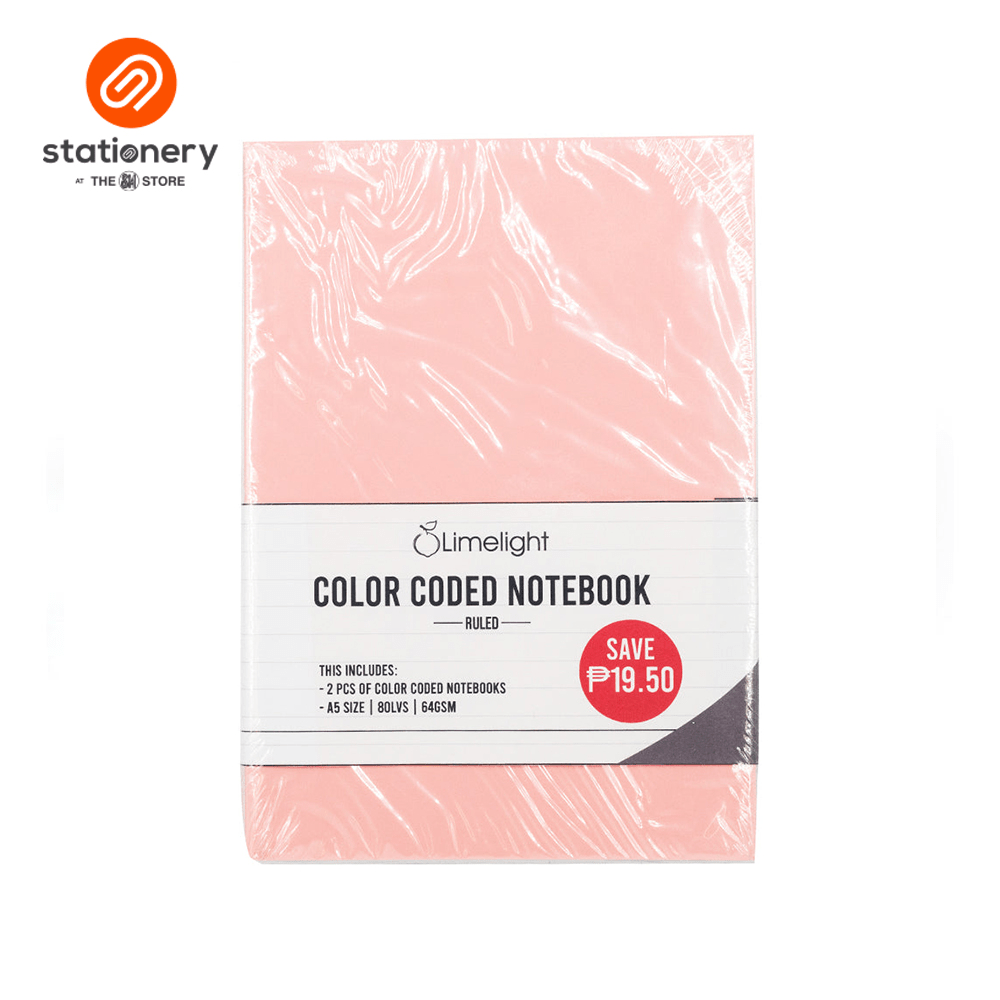 Limelight Color-Coded Notebook Bundle – SM Stationery