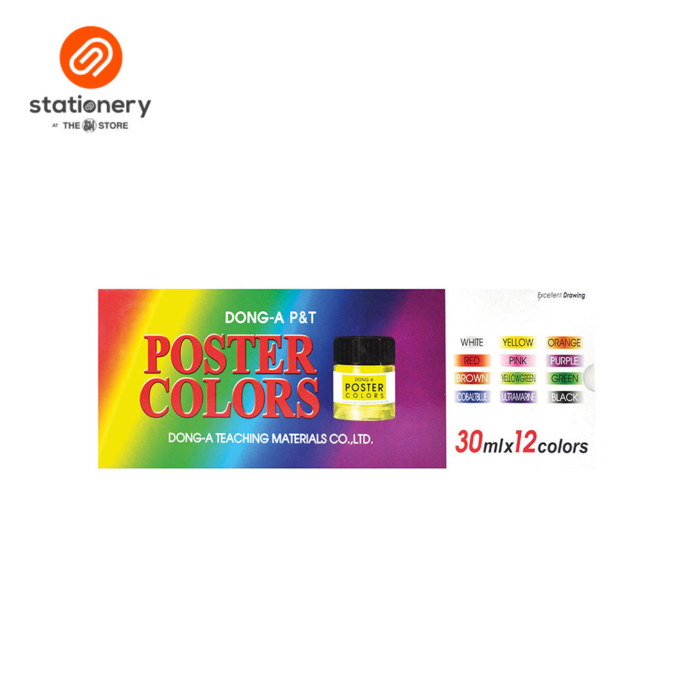 Dong A 30ml Poster Color Set of 12 | Best Price Online
