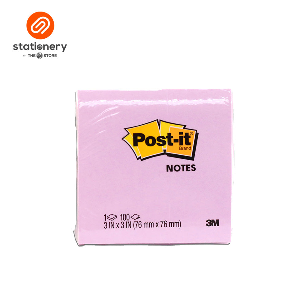 3M Post It Notes 3X3"- Colored 100 Sheets – SM Stationery